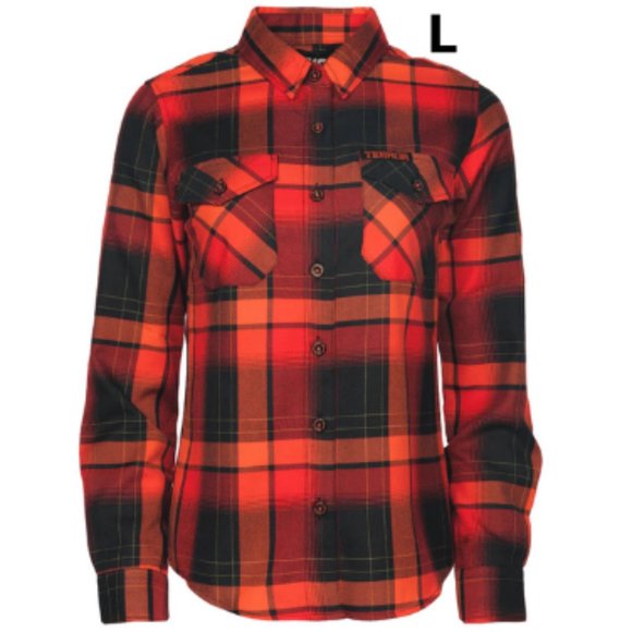 DIXXON | Tops | Dixxon Flannel X Terror Lotl Collab Women Flannel Shirt ...